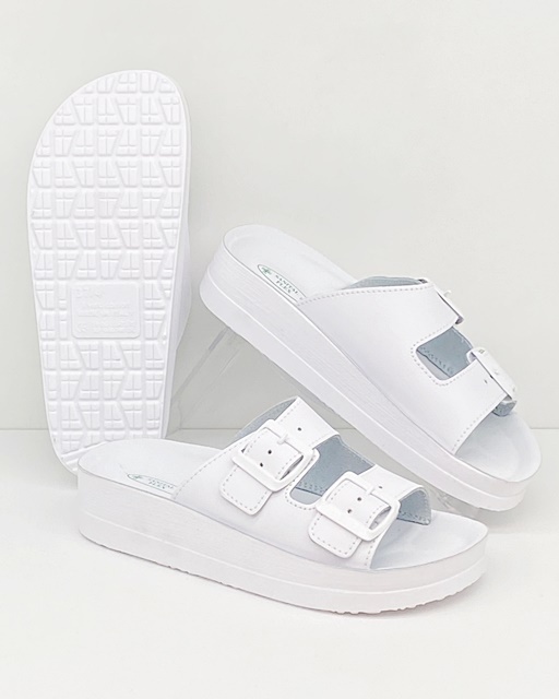 Sanital Flex BIRKE 01D białe Arizona, klapki ortopedyczne damskie ...